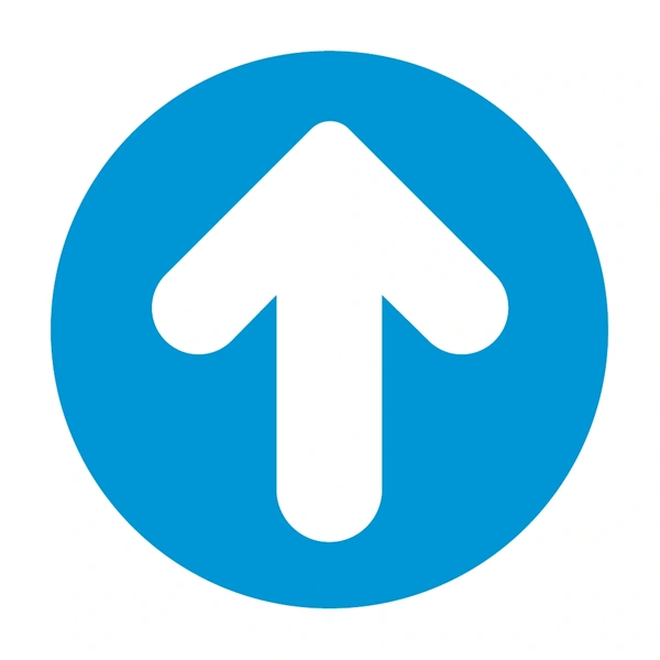 Arrow Circle Floor Sticker | IPC Print Ltd