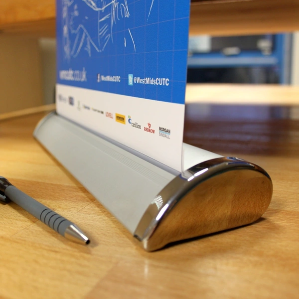 Emblem Desktop Roller Banner | IPC Print Ltd